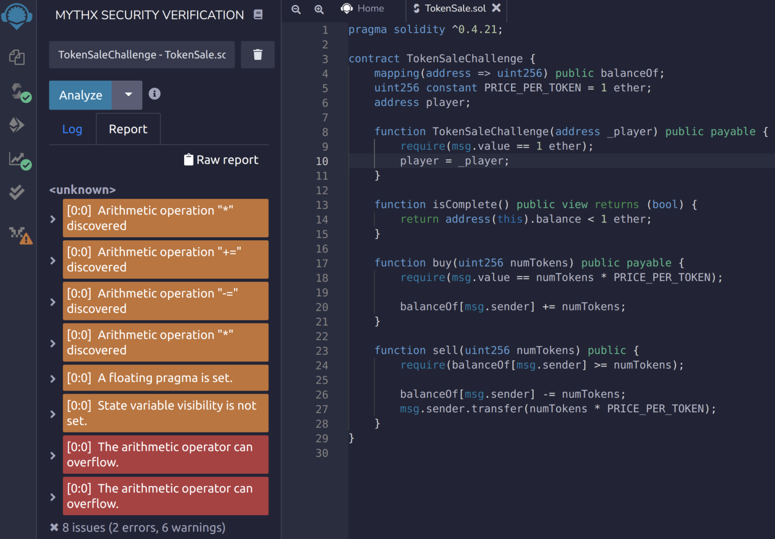 Smarts Contracts Security Tools Comparison: MythX, Mythril, Securify v2 ...