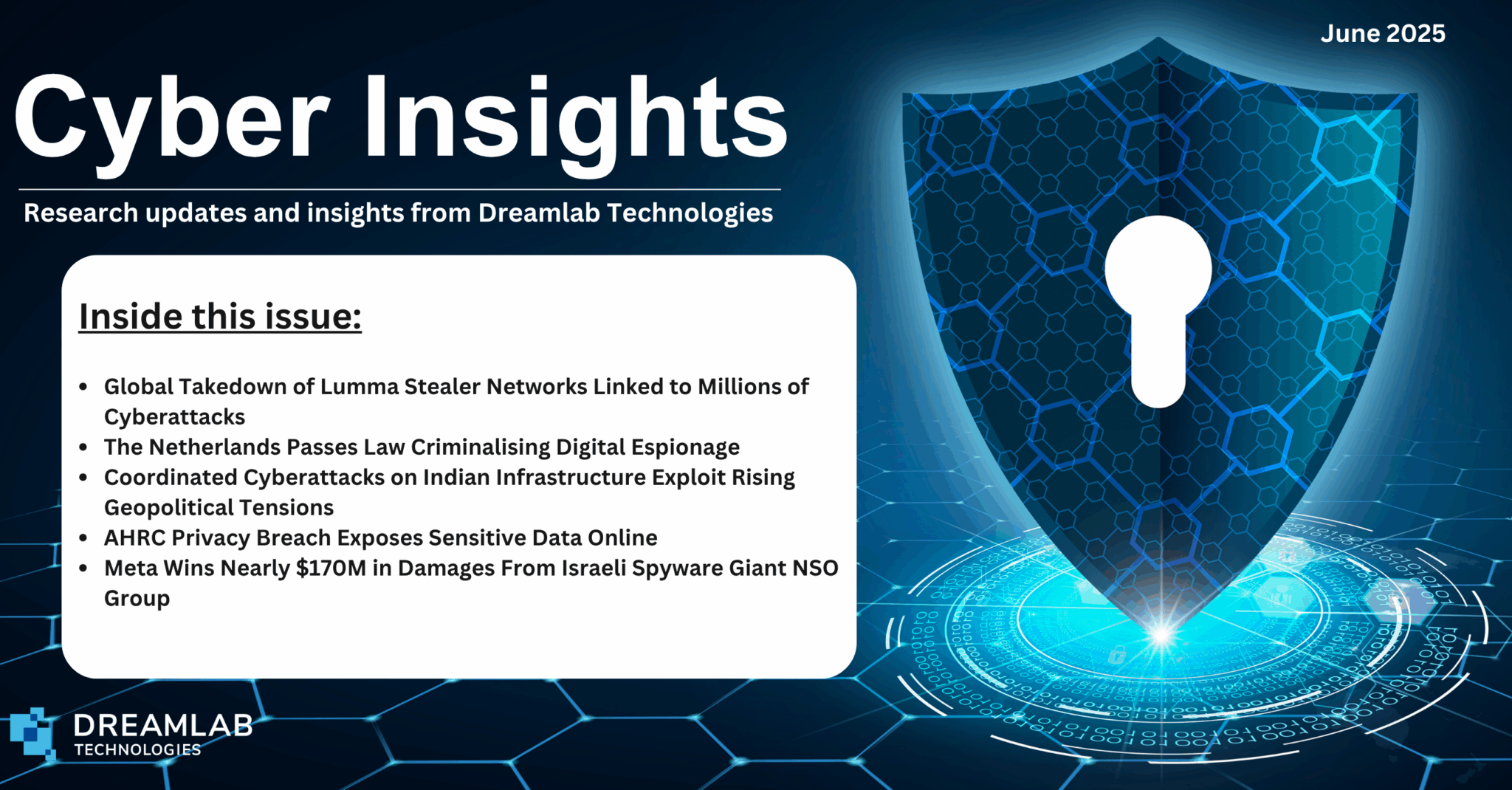 Cyber Insights • June 2025 - Dreamlab Technologies